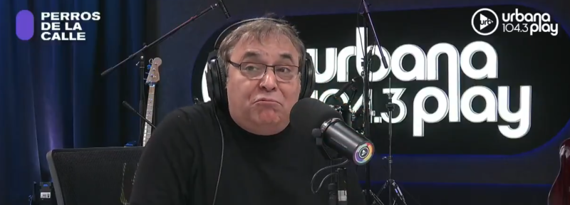 Debate y fuerte enojo de Gabriel Rolón en Perros de la Calle: "Basta"